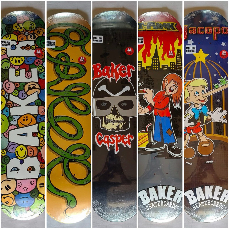 BAKER SKATEBOARD WITH FREE MOB GRIP | Shopee Philippines