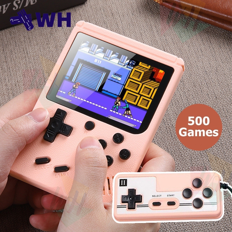 Portable Retro Mini Pocket Handheld Game 2Player Game Box 500 in 1 ...
