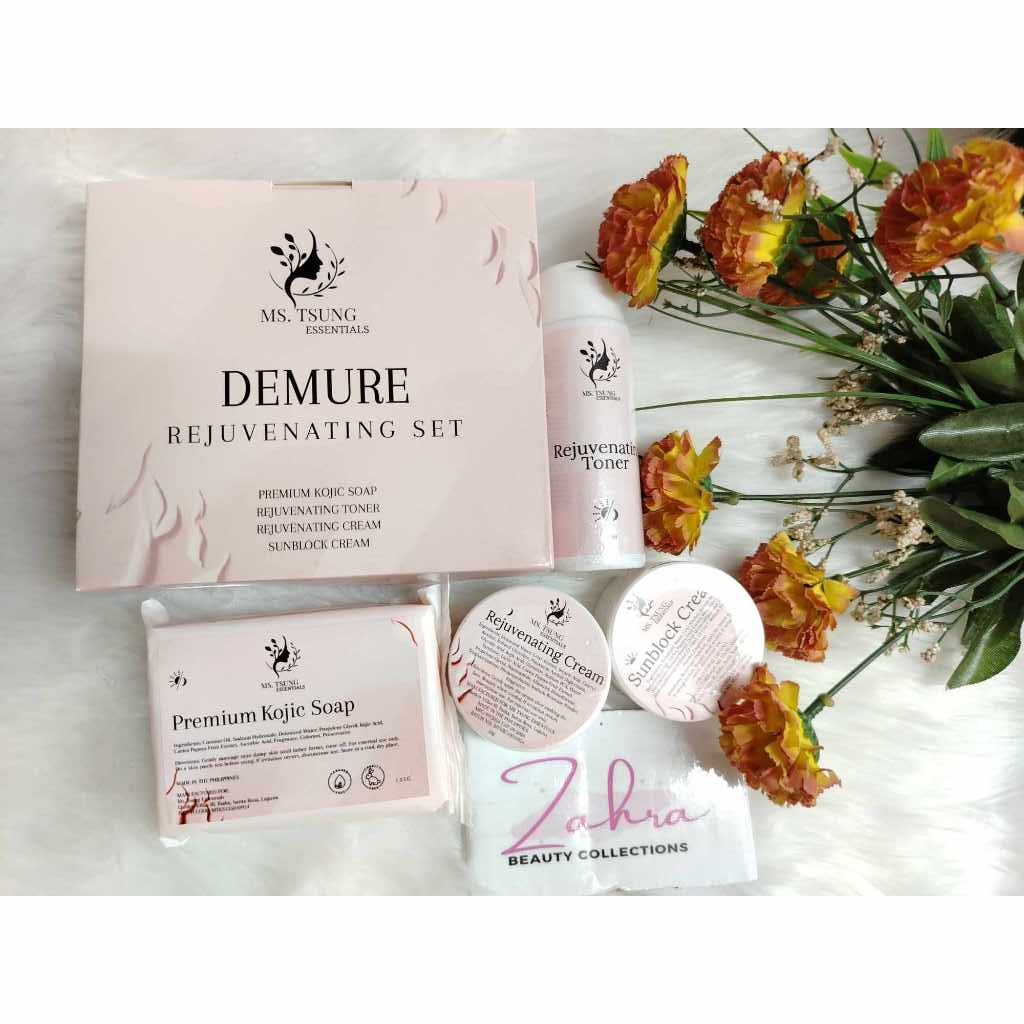 Ms. Tsung Ess*entials Demure Rejuvenating Set w/ 1 Free Necothione ...