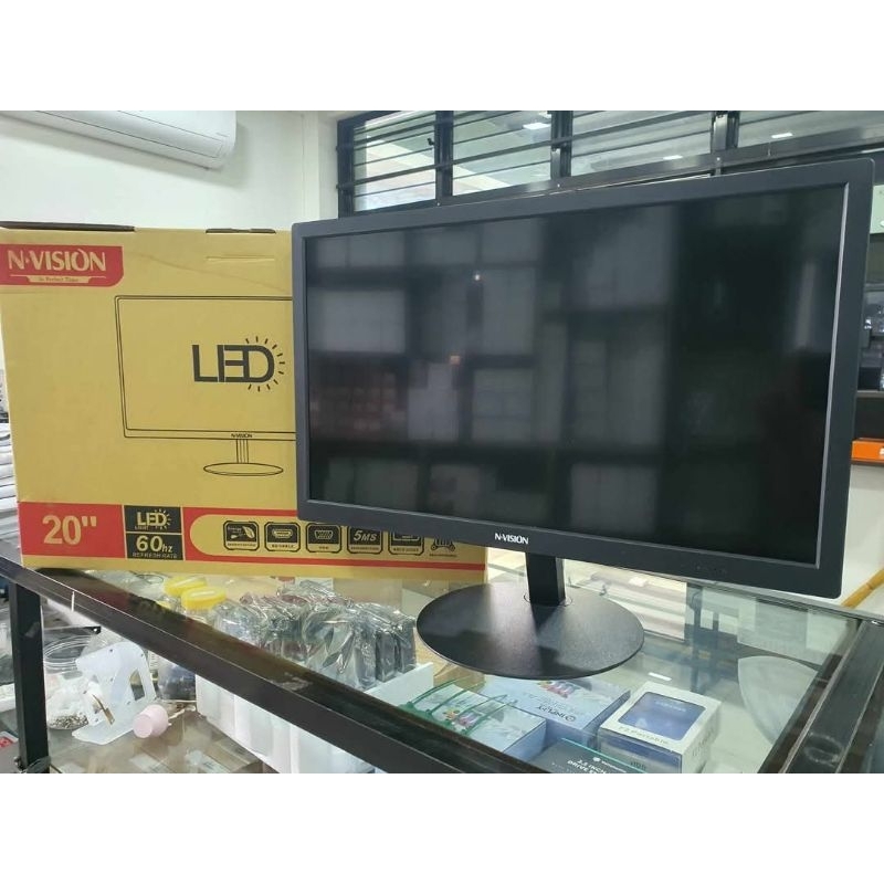 NVISION 20" LED MONITOR 60HZ | Shopee Philippines