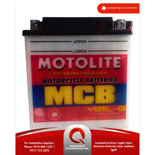Motolite YB5L-B LM MCB Wet Charge (SOLUTION NOT INCLUDED) | Shopee ...