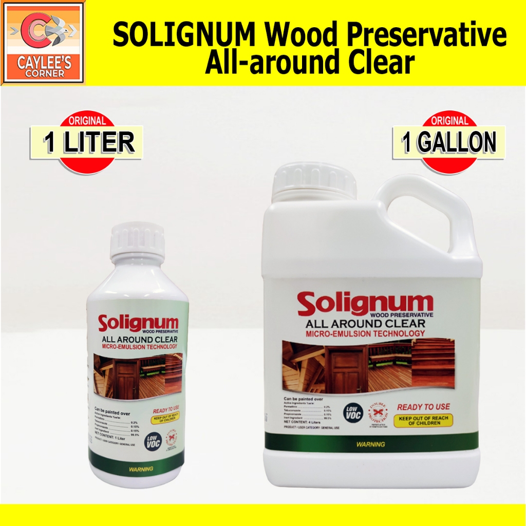 SOLIGNUM Wood Preservative All-around Clear Micro-emulsion Technology ...