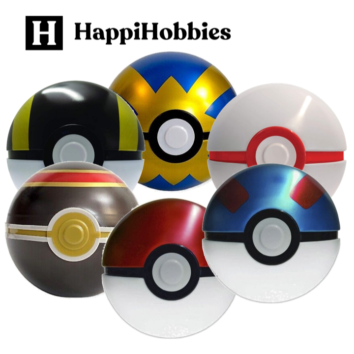 Pokemon TCG: Empty Pokeball Tin Card Container Storage | Shopee Philippines