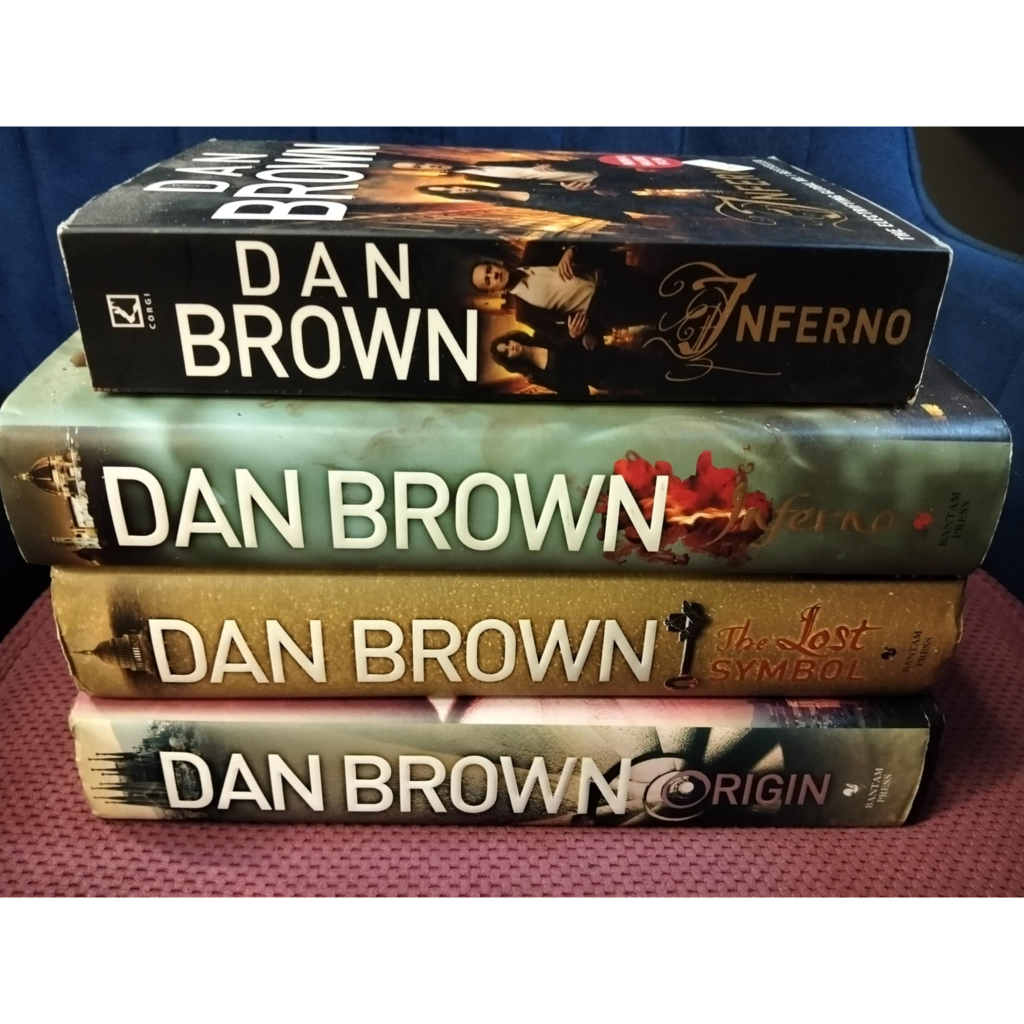 DaN Brown Hard Bound and Soft Bound Books | Shopee Philippines