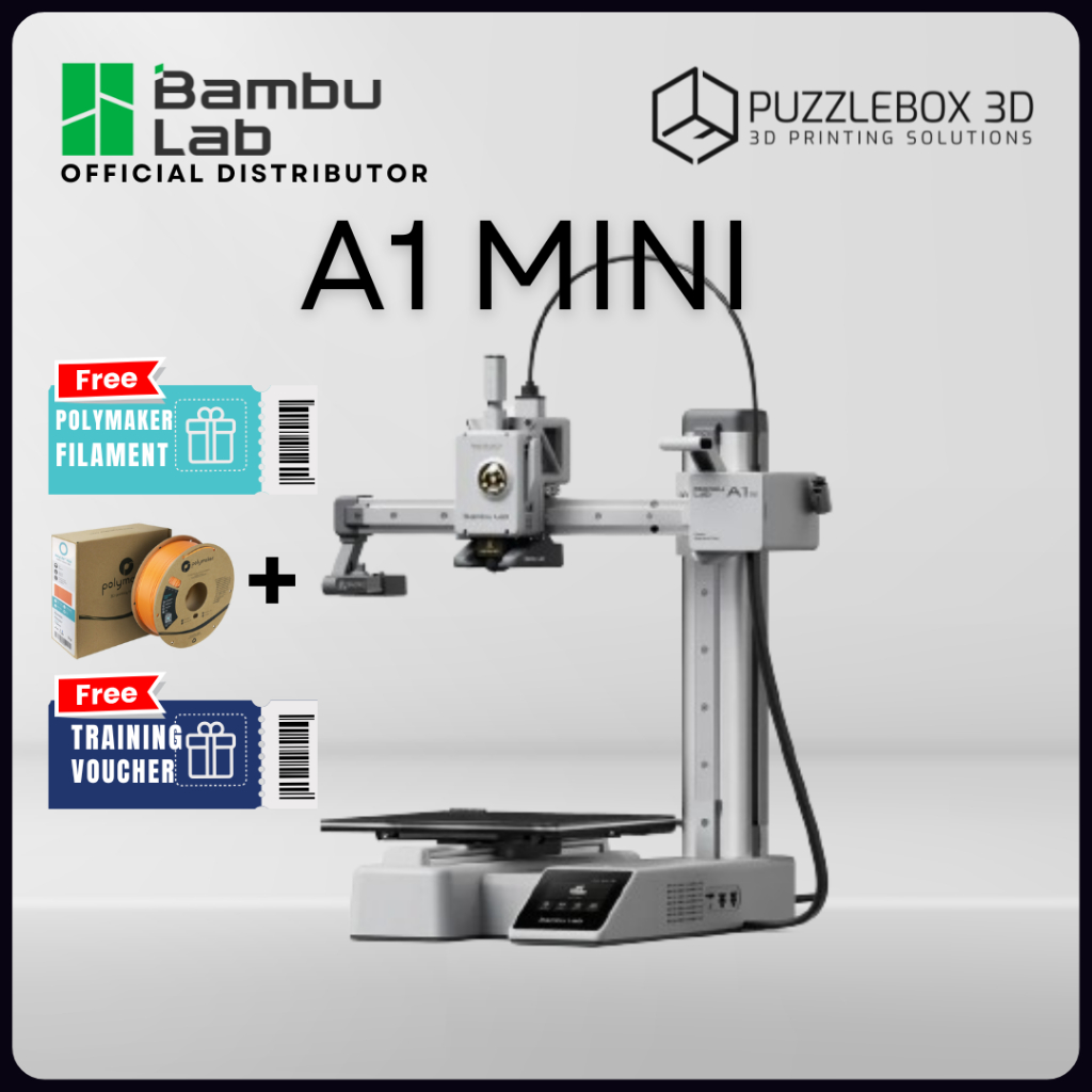 Bambu Lab A1 Mini and A1 Mini Combo series allows 4-Color AMS lite Full ...
