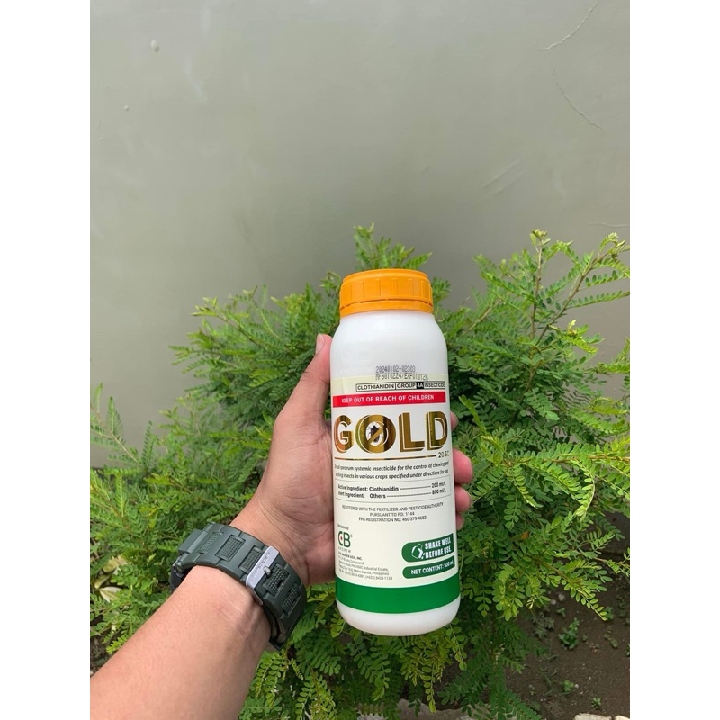 GOLD INSECTICIDE 20SC 500ml | Shopee Philippines