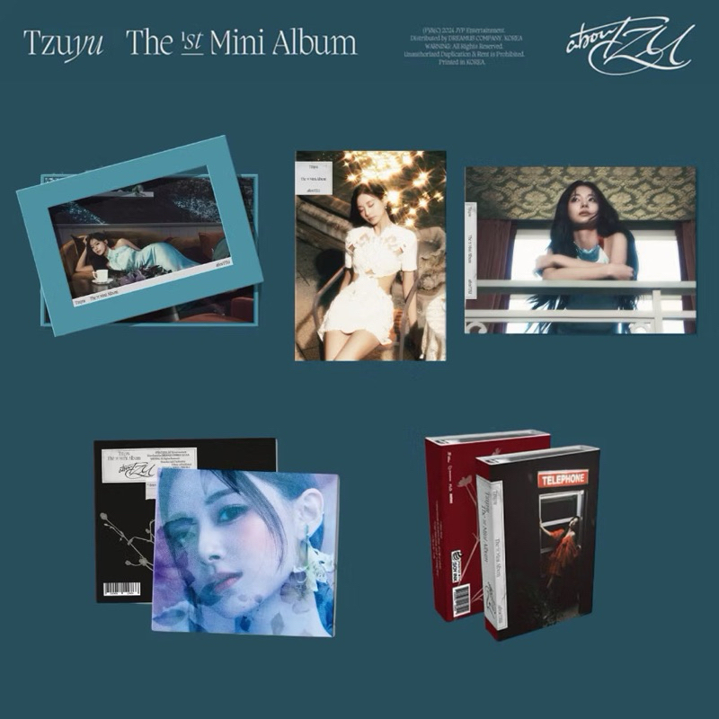 ONHAND | SEALED twice tzuyu aboutzu album with general pob fly run nemo digipack heaven version ...