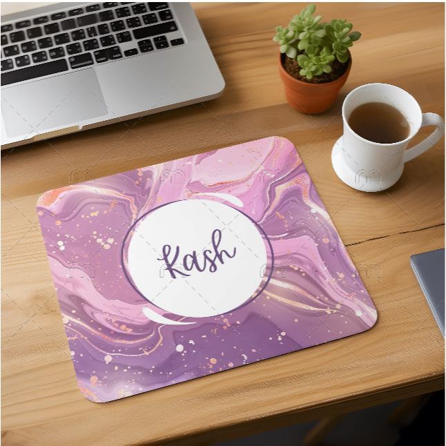 PERSONALIZED COLORFUL DESIGNS MOUSE PAD YOUR NAME - HIGH QUALITY CUTE ...