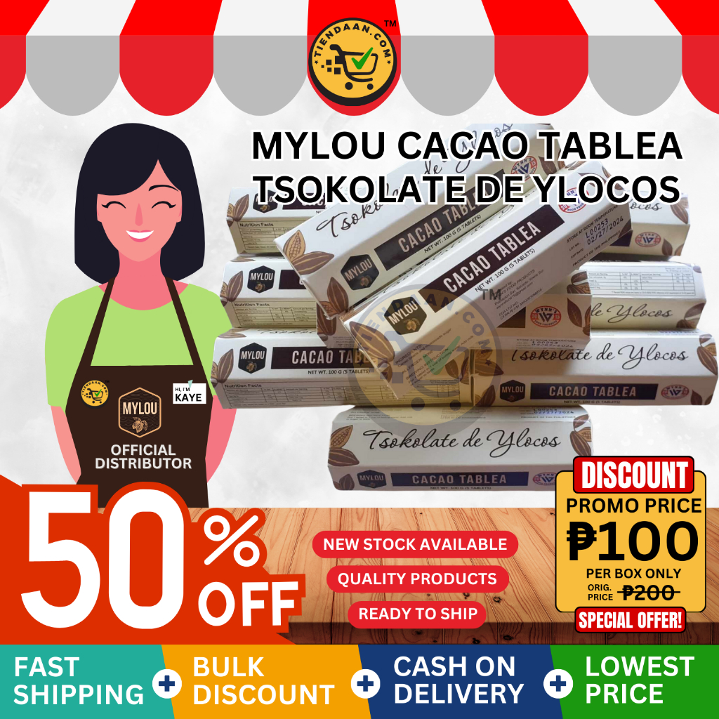 TSOKOLATE DE YLOKOS CACAO TABLEA (EXPORT QUALITY) | Shopee Philippines
