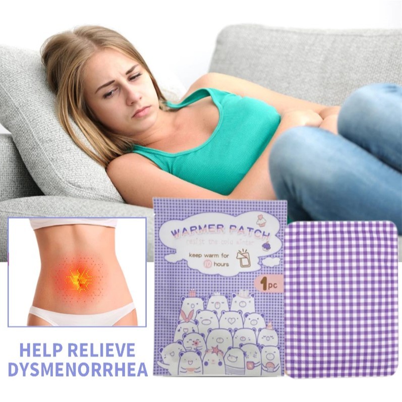 Menstrual Cramp Pain Relief Heat Patch Hot Compress Body Warmer Self ...