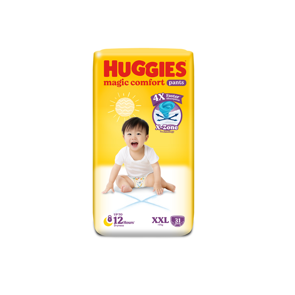 Huggies Magic Comfort Jumbo XXL 31 Pieces | Shopee Philippines