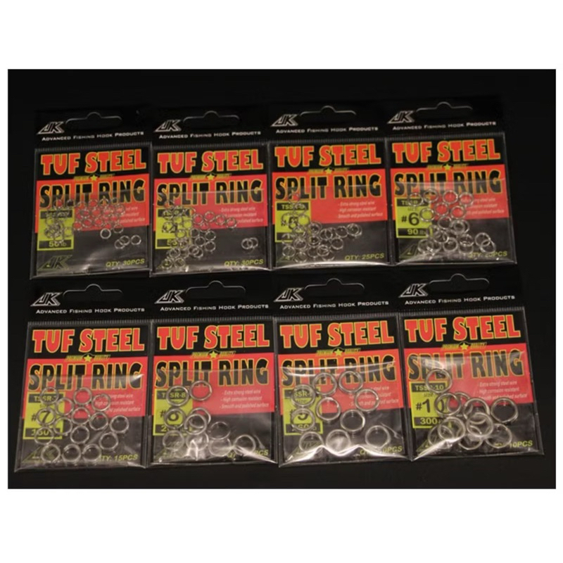 JK split ring for heavy duty fish hook | Shopee Philippines