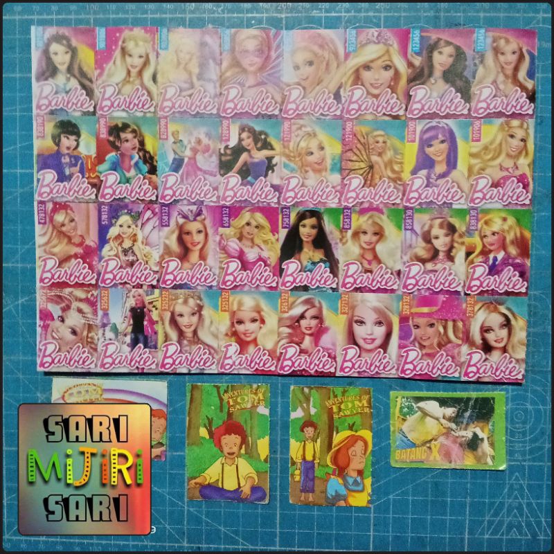 Barbie • Tom Sawyer Huck Finn • Batang X • teks / cards | Shopee ...