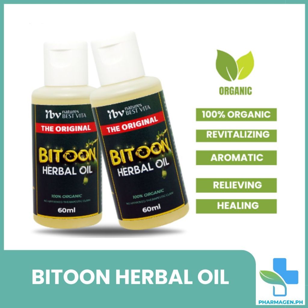 Pure Bitoon Herbal Oil BY Natures Best Vita Original and Effective na ...