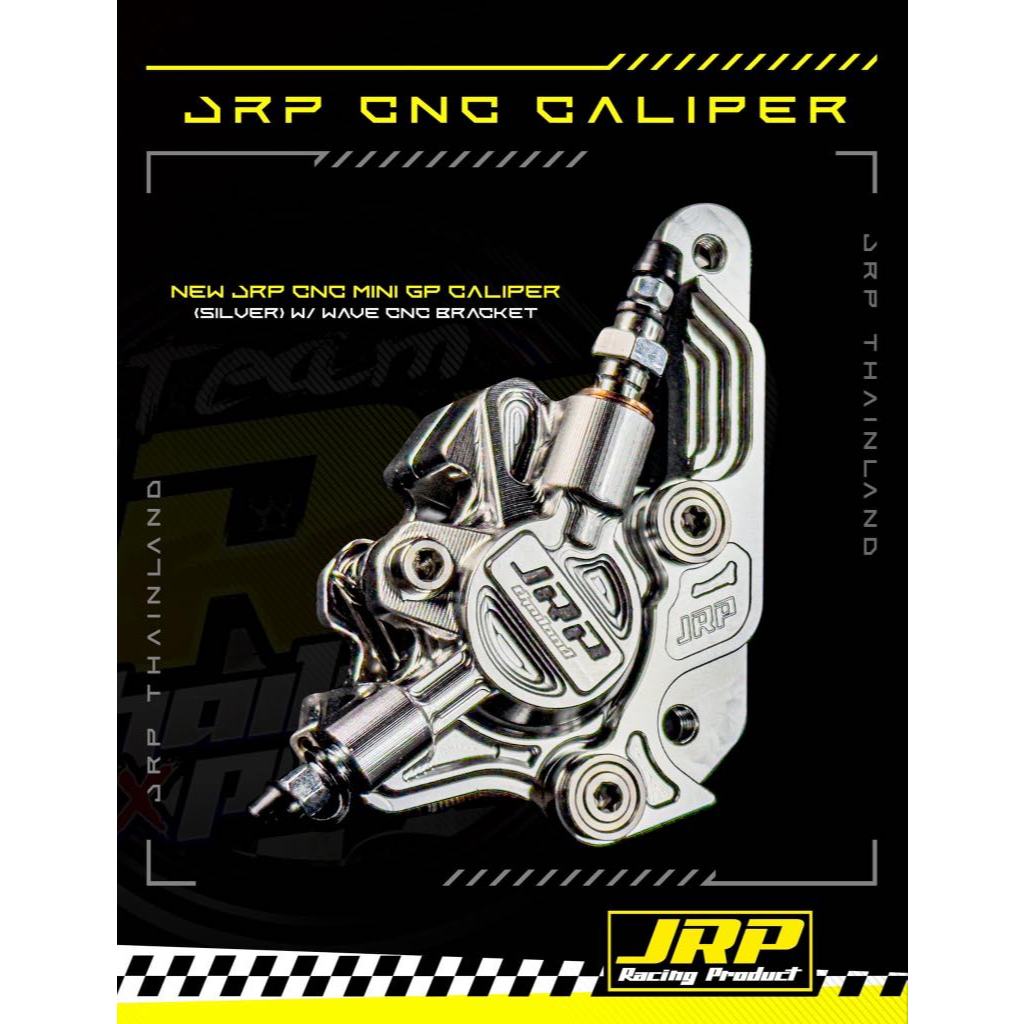 JRP CNC CALIPER MINI GP WITH BRACKET WAVE | Shopee Philippines