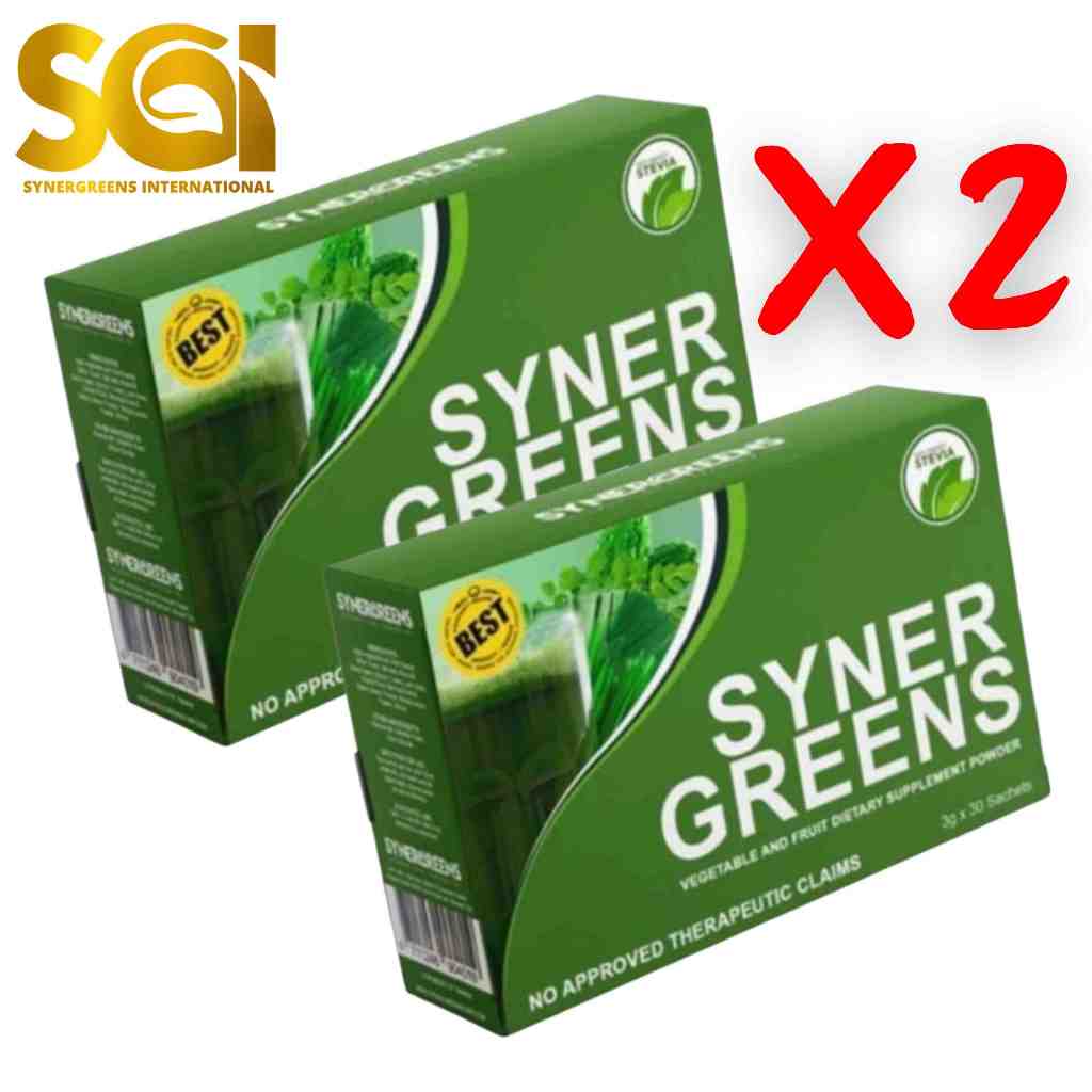 SYNERGREENS POWDER JUICE ORIGINAL WITH 11 POWERFUL INGREDIENTS | Shopee ...