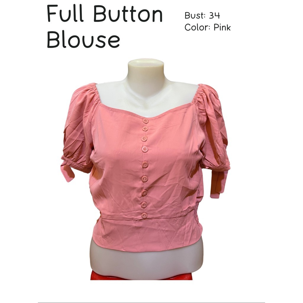 Brand New Blouses (vintage style) | Shopee Philippines