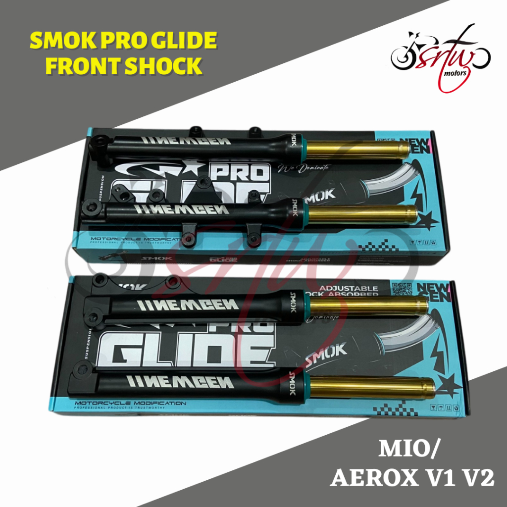 SRTW SMOK Pro Glide Front Shock CLICK 125/150 V1 V2/ WAVE 100/125/MIO ...