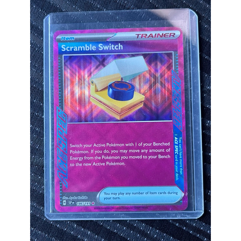 Scramble Switch - 186/191 - Pokemon TCG - Ace Rare Scarlet & Violet ...