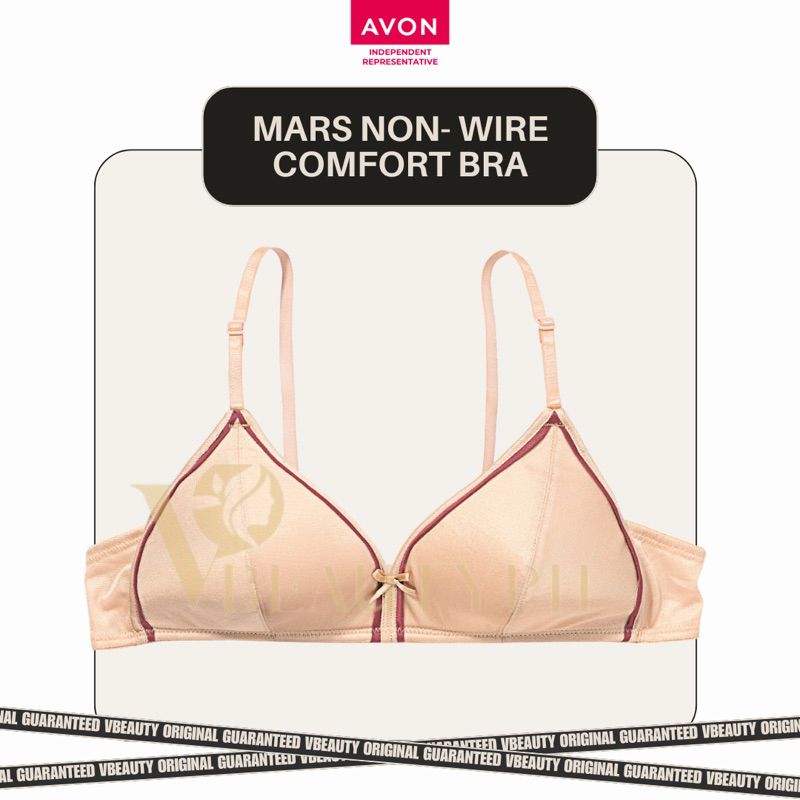 AVON Everyday Comfort MARS WYN, AVI , SOL or TRIX Non Wire Comfort Bra for Everyday Use | Shopee ...