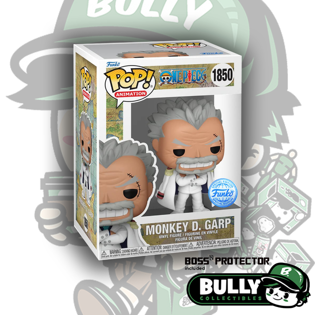 Funko POP! Animation: One Piece - Monkey D. Garp (FSE) 1850 With Boss ...