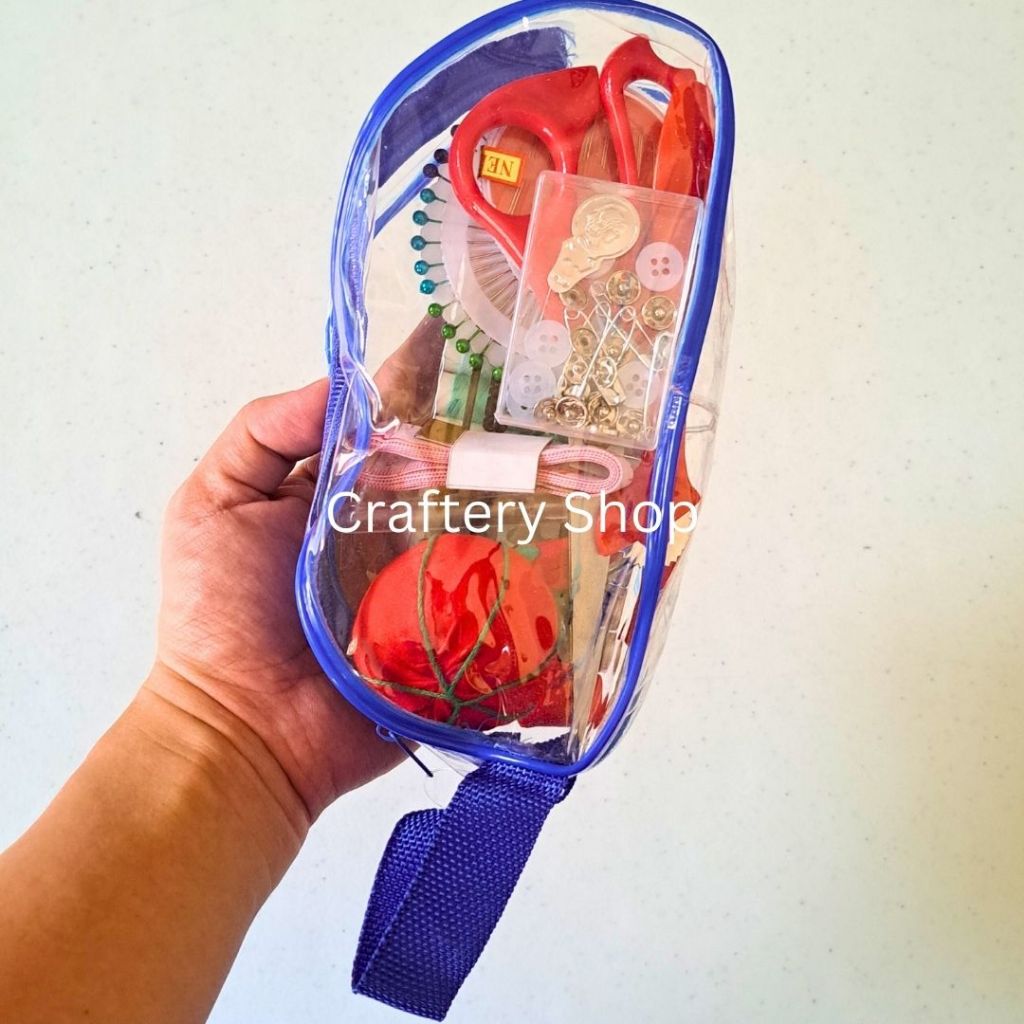 Handy Sewing Kit with Bag 22 pcs | Shopee Philippines