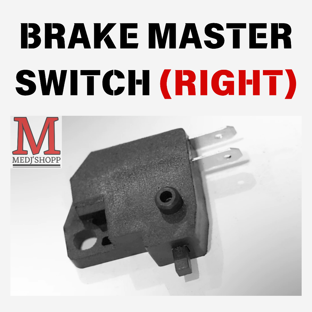 BRAKE MASTER SWITCH RIGHT HAND UNIVERSAL ALL MOTOR MODELS GENUINE ...