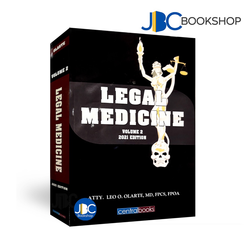 Legal Medicine Vol. 2 2021 Edition by Atty. Olarte | Shopee Philippines