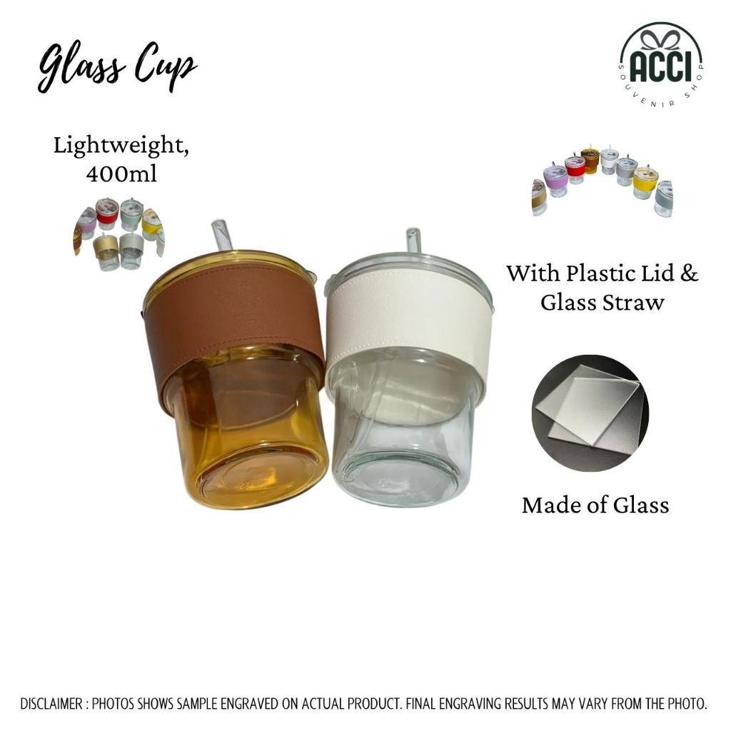 ACCI Personalized Slub Glass / Souvenir / Wedding / Baptism / Birthday ...