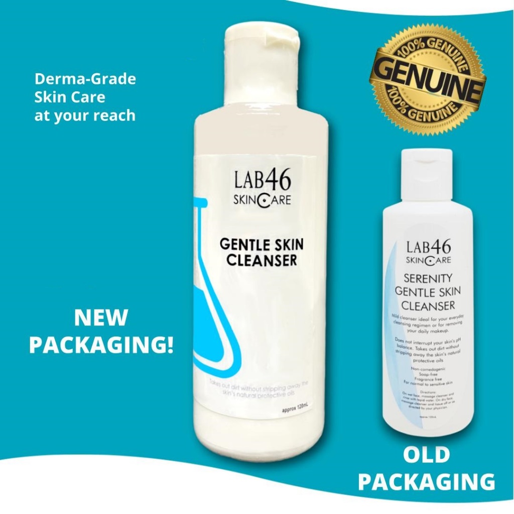 SALE LAB 46 Lab46 Serenity Gentle Skin Cleanser DERMAGRADE ONHAND ...