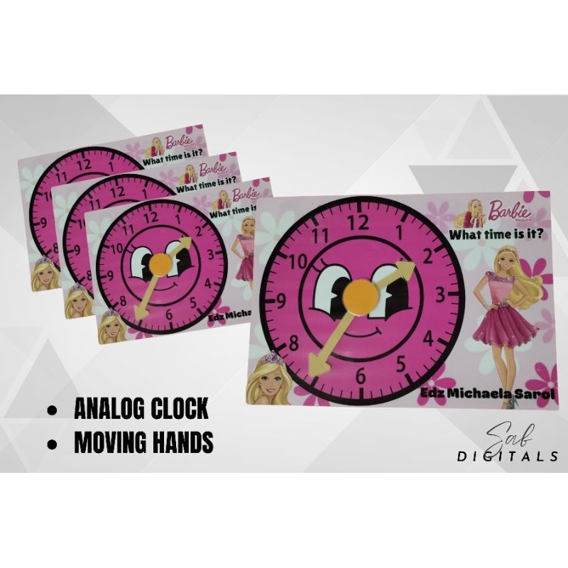 Customized Laminated Analog Clock | Shopee Philippines