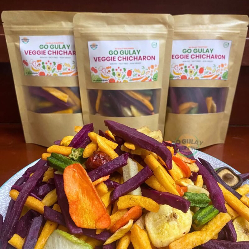 VEGGIE CHICHARON100g buy1take1mushroom chicharon for225 | Shopee ...