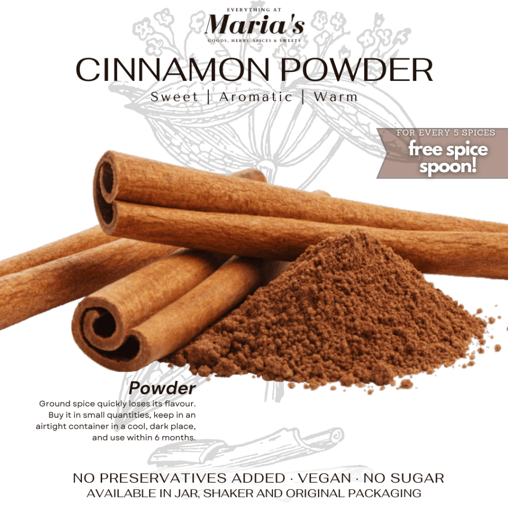 Cinnamon Powder - Authentic Indian Herbs and Spices - Sold in ...