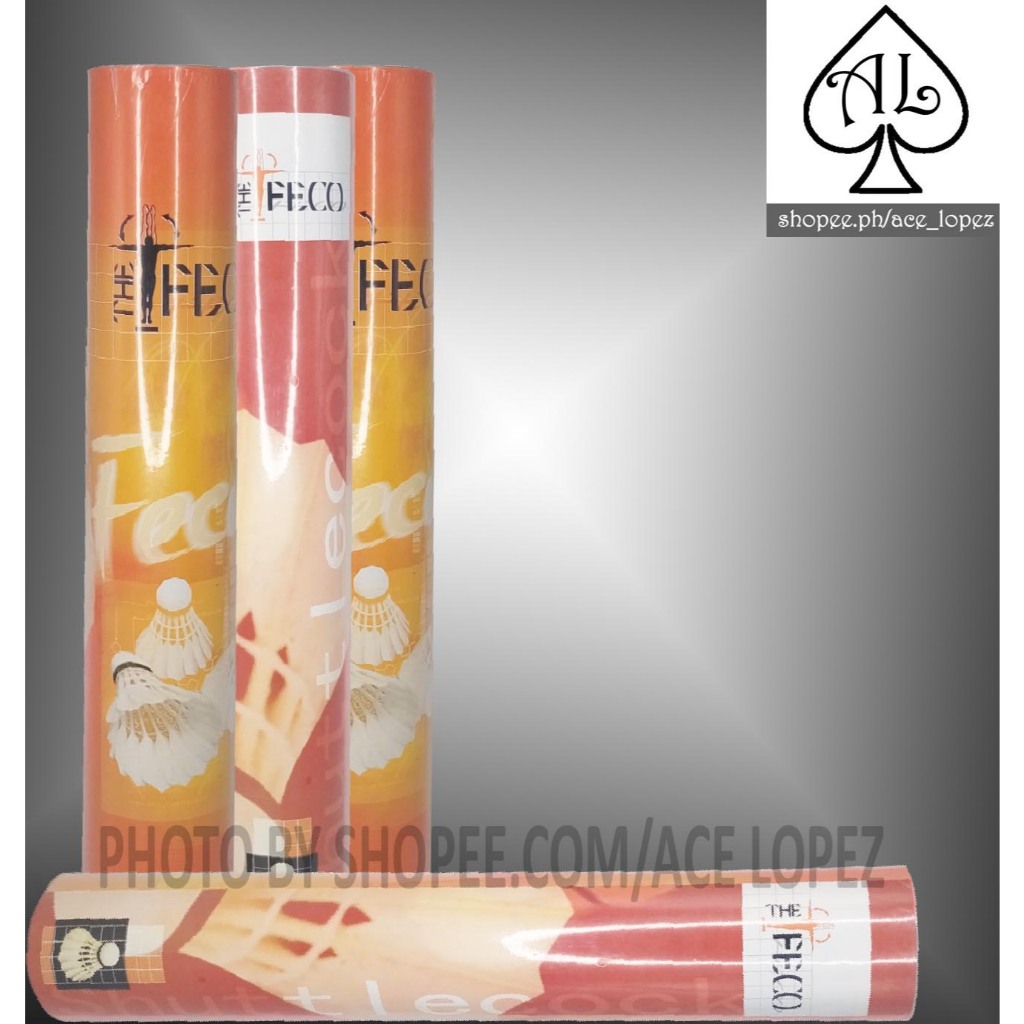Feco Orange Badminton Shuttlecock Speed 77 SOLD PER TUBE als21207 ...