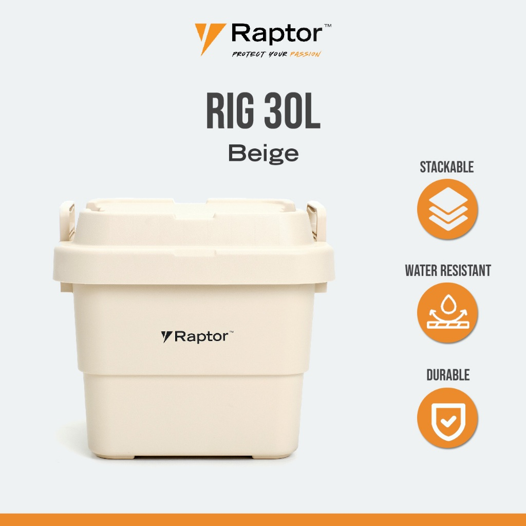 Raptor Storage 30L Rig Trunk Cargo Box Stackable | Raptor PH | Shopee ...