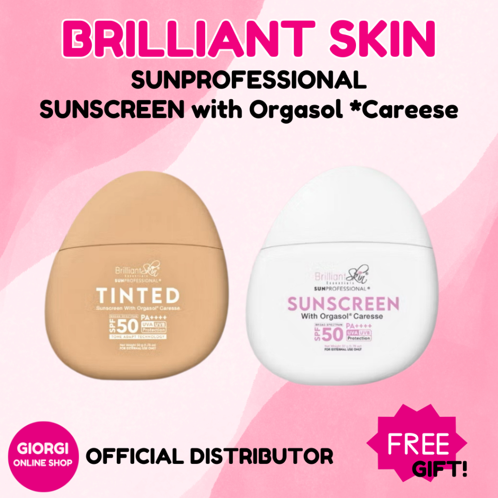 BRILLIANT SKIN Sunprofessional Sunscreen with Orgasol | Tinted SPF 50 ...