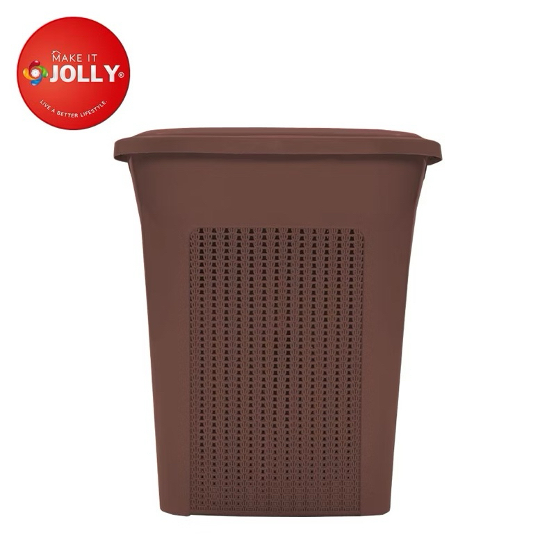 JOLLY PLASTIC Rattan Laundry Basket Large and medium 1300 / 1310 ...