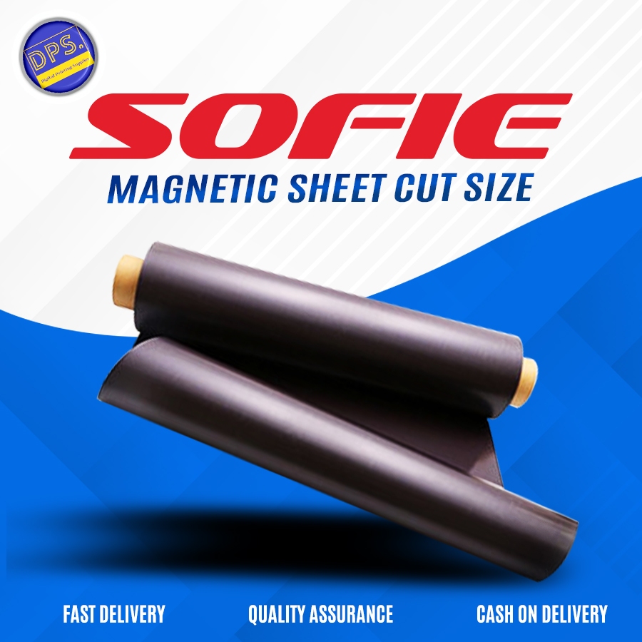 DPS Magnetic Sheet Sofie Cut Size Printable 1 meter non-adhesive| for ...