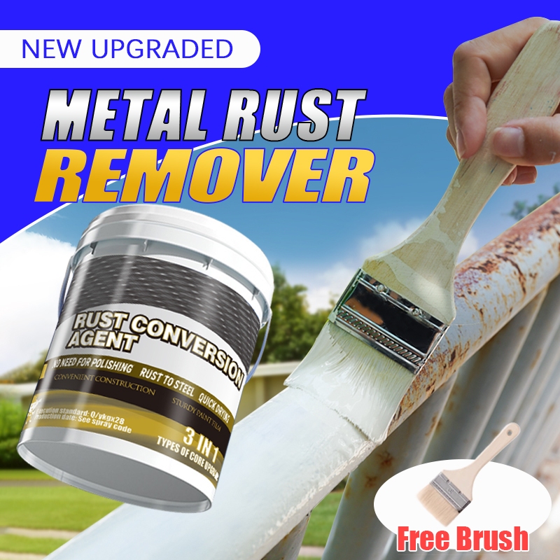 New upgraded 3-In-1 Anti Rust Paint For Metal, Primer Paint Coating For ...