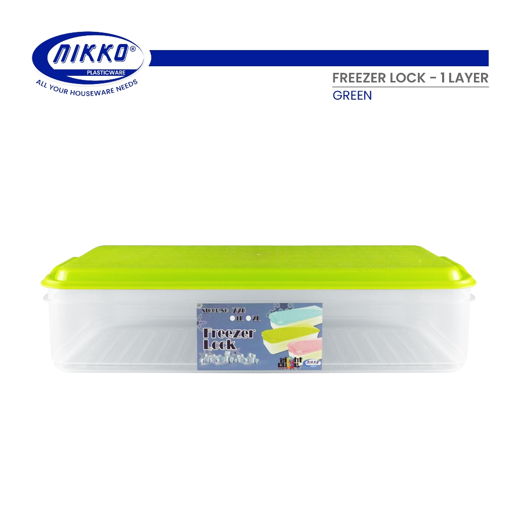 Freezer Lock - Transparent Food Keeper Container | Pantry Kitchen Snack ...