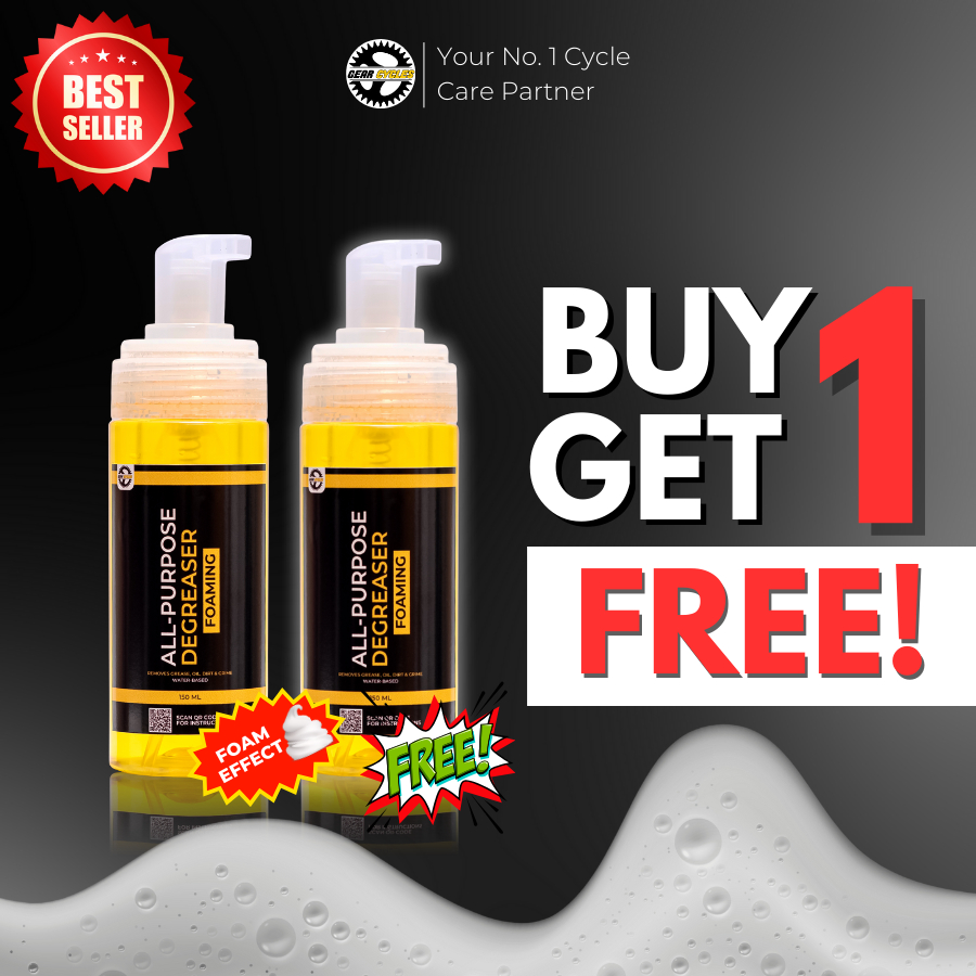 (2 PCS) Gear Cycles Drivetrain Degreaser Foaming 150ml Chain Foam ...