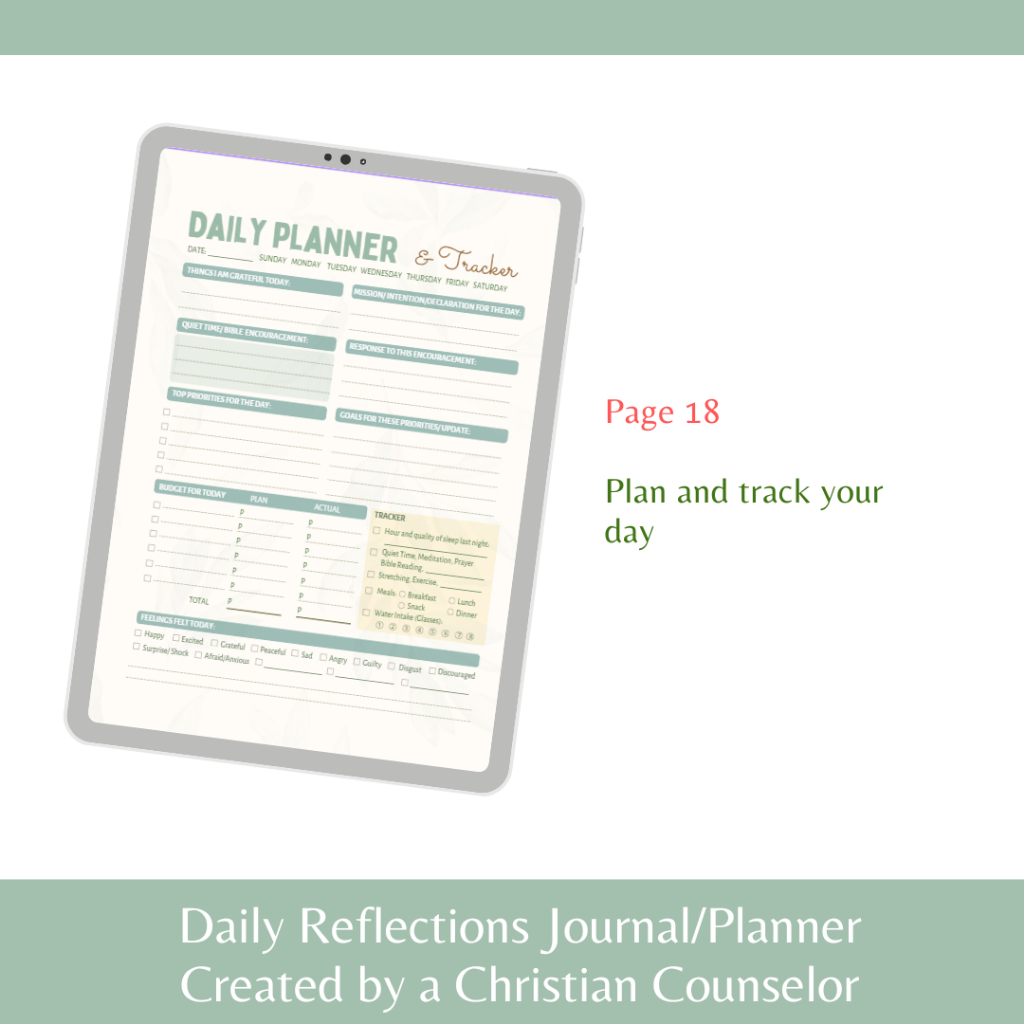 Daily Reflections Notepad/Refill (Daily Planner and Tracker) | Shopee ...