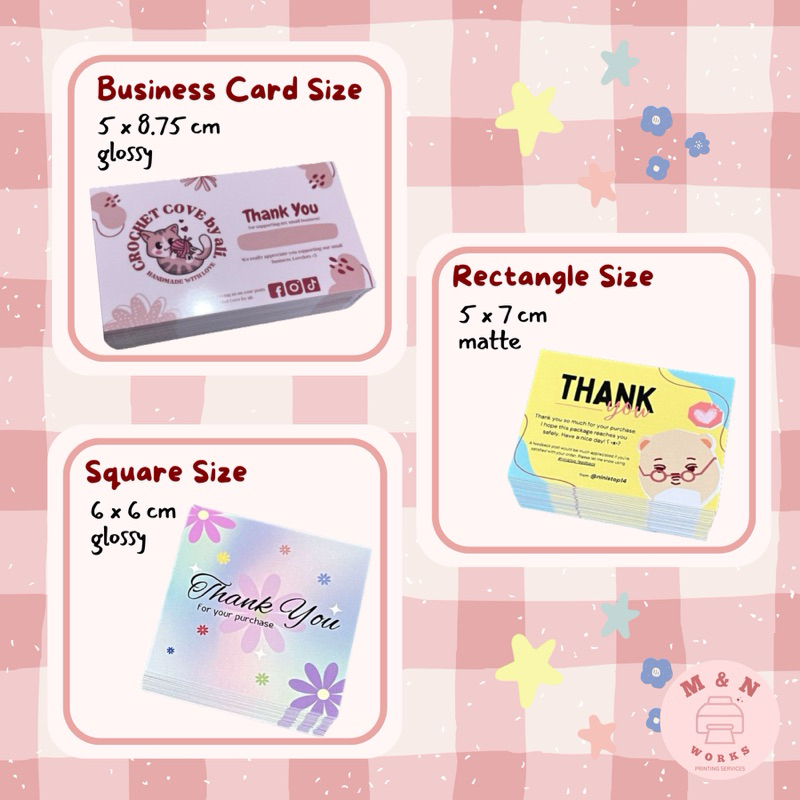 Piso Print | Customized Cards | Personalized Cards | mnworks | Shopee ...