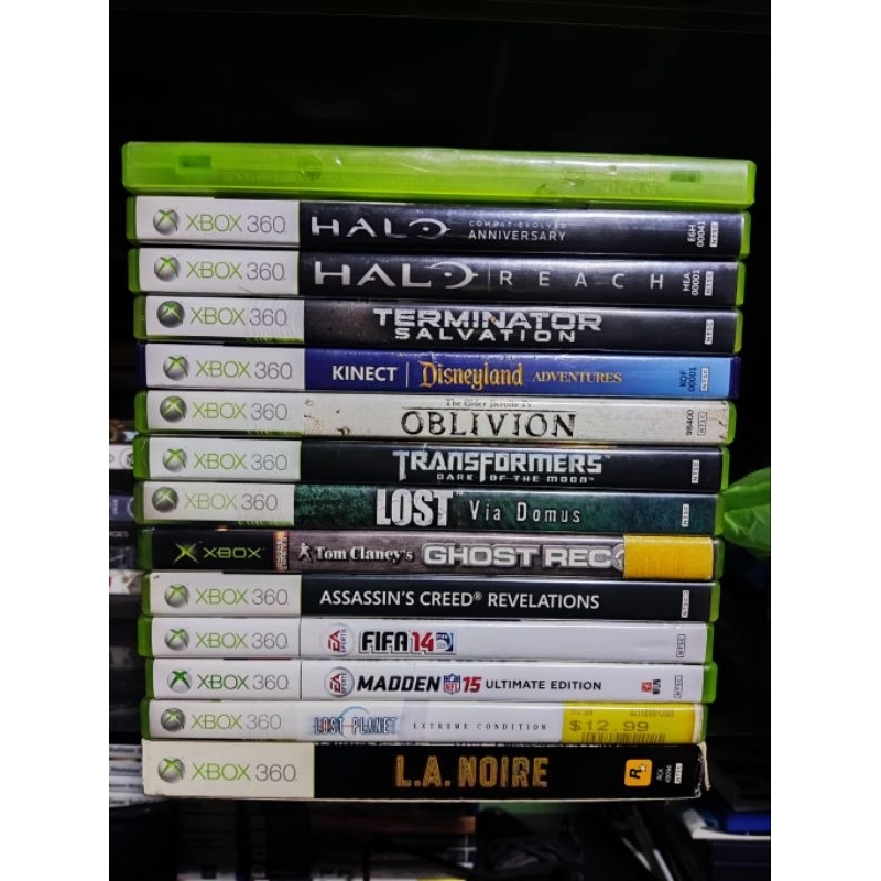 NTSC Xbox 360 Games (Set B) | Shopee Philippines