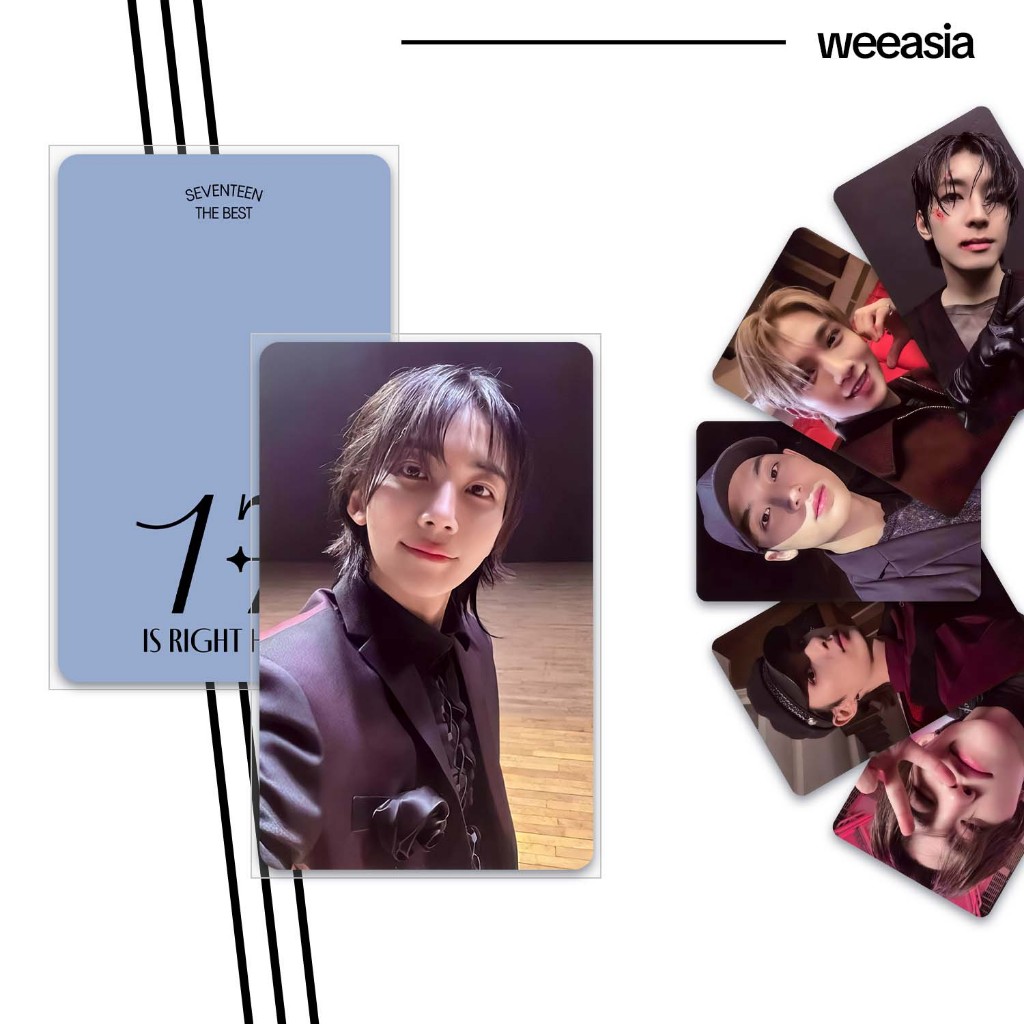 SEVENTEEN 17 IS RIGHT HERE WEVERSE LUCKY DRAW LOMO CARDS PHOTOCARDS with FREEBIES | WEEASIA ver ...