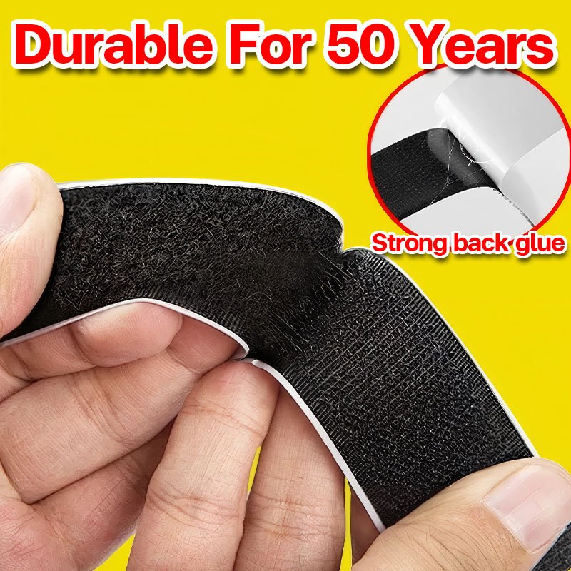 Velcro Tape with adhesive DIY Velcro Tape Heavy Duty Hook and Loop Tape ...