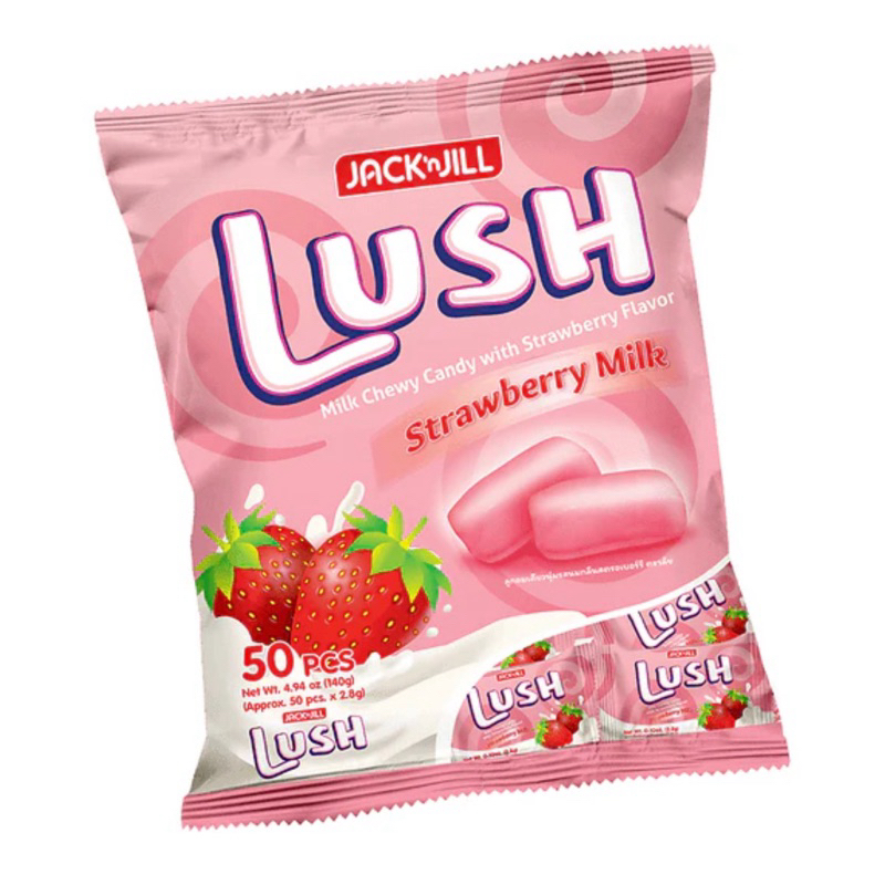 LUSH Strawberry/Choco Candy (50pcs) | Shopee Philippines