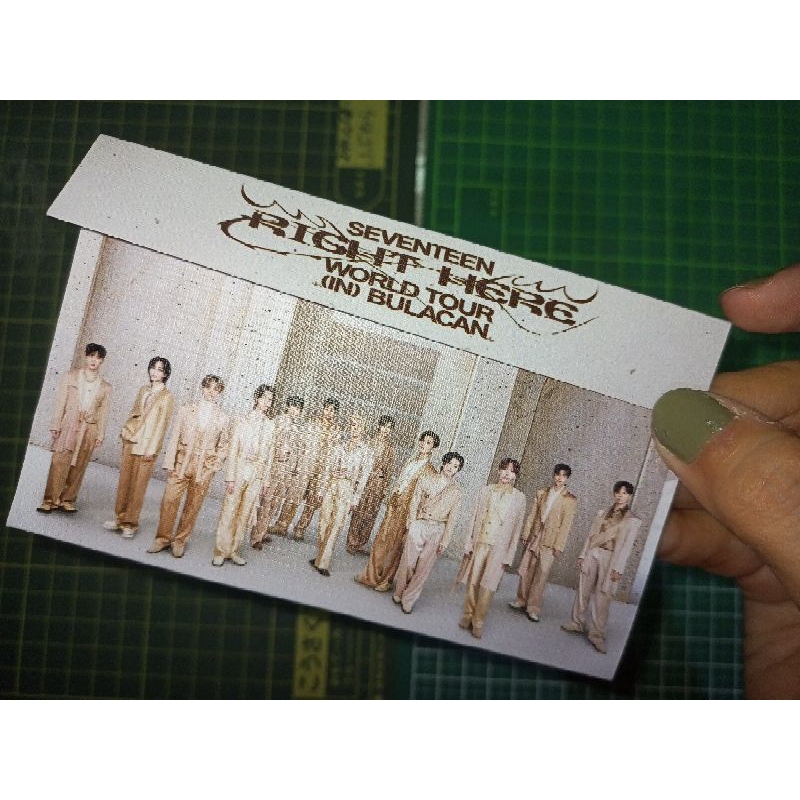 Seventeen Concert Ticket Holder | Shopee Philippines