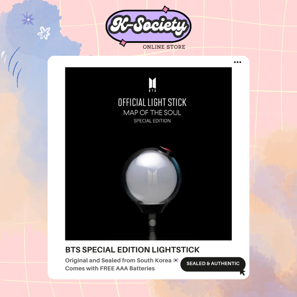 BTS Special Edition Official Lightstick | Batch 1 ONHAND and Batch 2 ...