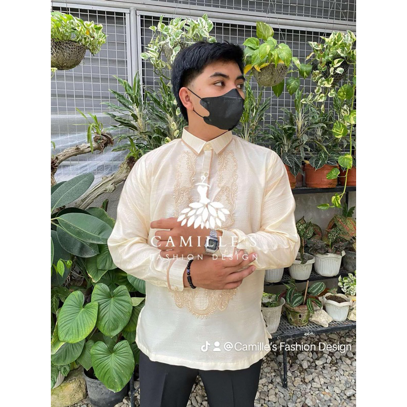 Modern Style Barong Tagalog for men’s fashionable barong for graduation ...